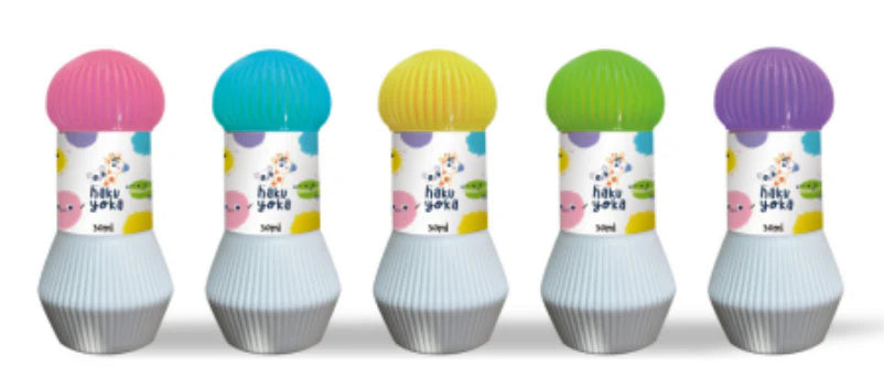 Haku Yoka Dot Markers - 5 Pastel Colours – Kinderplay Playthings