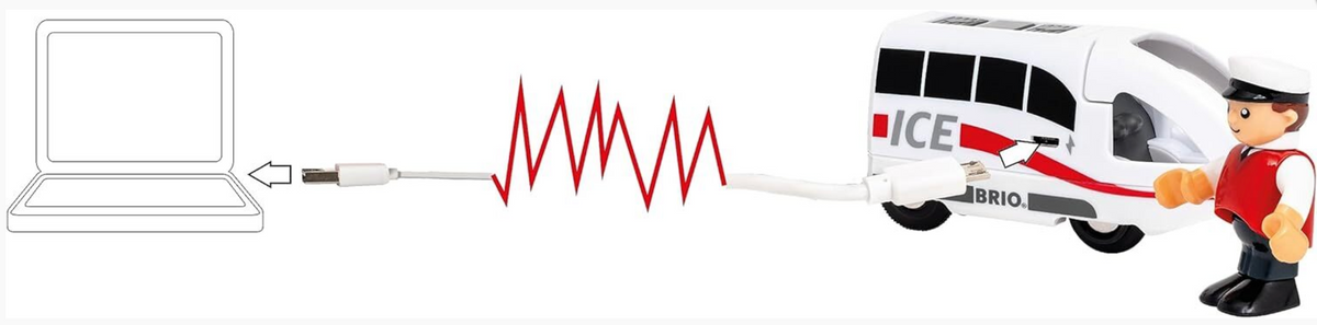 Brio ICE Rechargable Train 36088 – Kinderplay Playthings