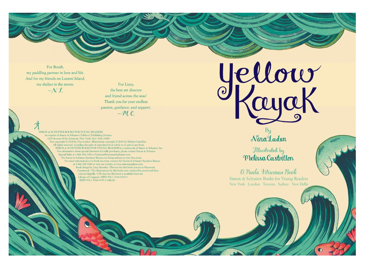 Yellow Kayak - Nina Laden - Hardcover – Kinderplay Playthings