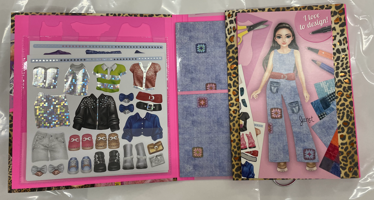 Top Model Design Studio Book – Kinderplay Playthings