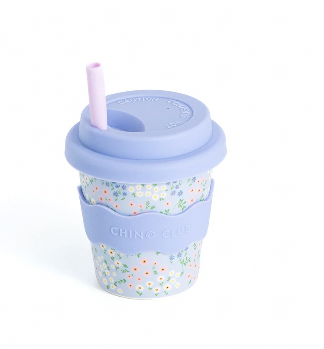 Chino Club - Blue Floral Babychino Cup – Kinderplay Playthings