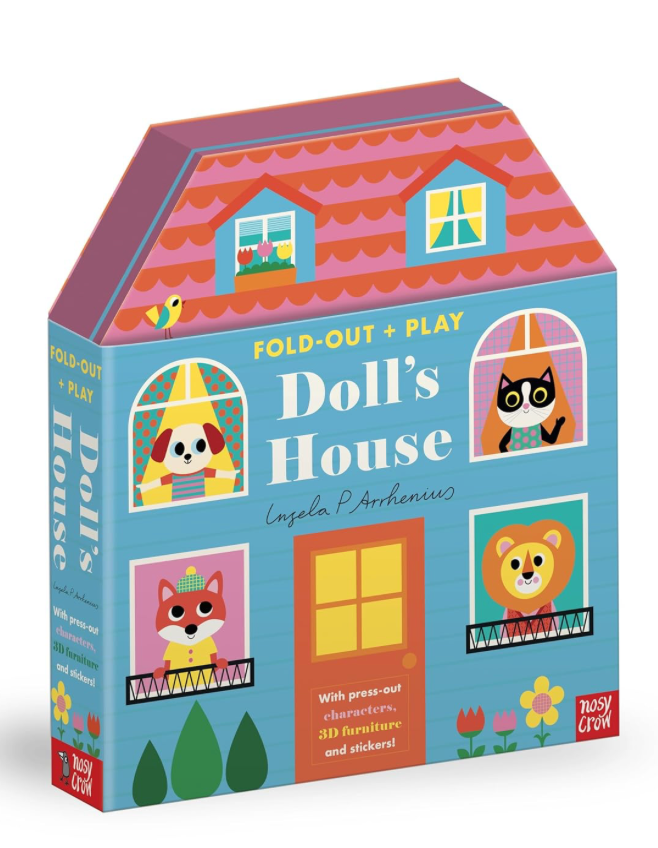 Fold Out + Play Doll's House by Ingela P Arrhenius – Kinderplay Playthings