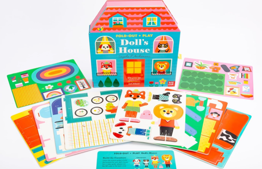 Fold Out + Play Doll's House by Ingela P Arrhenius – Kinderplay Playthings
