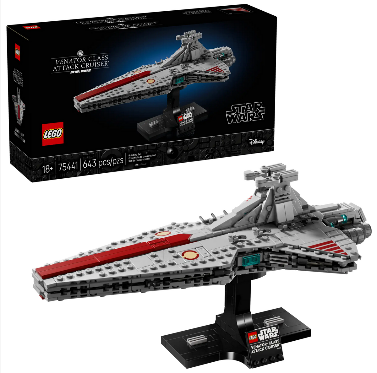 Lego Star Wars Venator-Class Attack Cruiser 75441 – Kinderplay Playthings