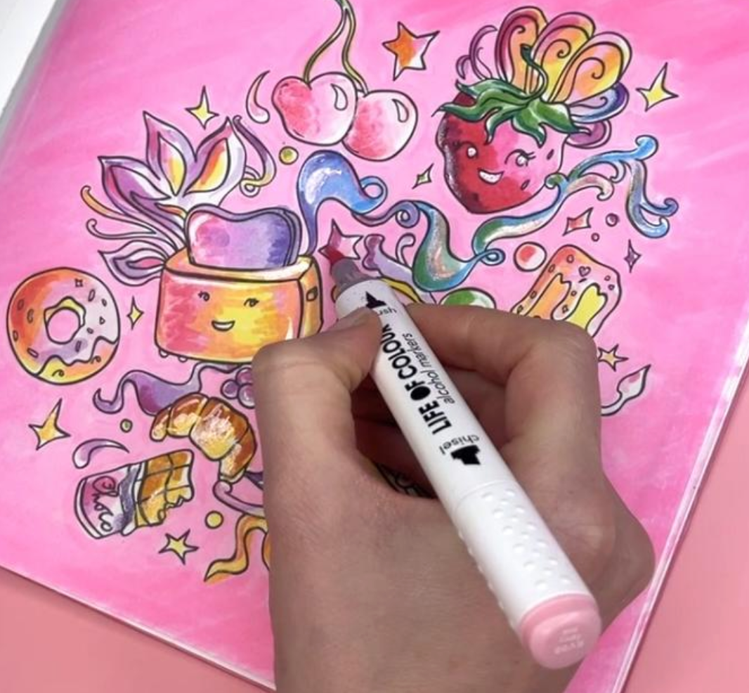 Life of Colour The Cute Book of Doodles – Kinderplay Playthings