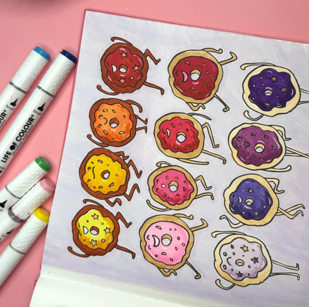 Life of Colour The Cute Book of Doodles – Kinderplay Playthings