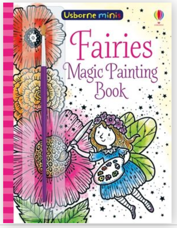 Usborne Magic Painting Mini Books Fairies – Kinderplay Playthings